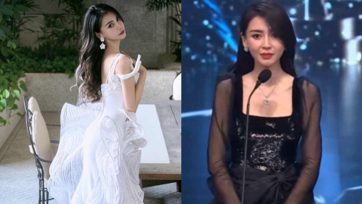 Angelababy makes rare appearance, speaks Cantonese at HK Film Awards ...
