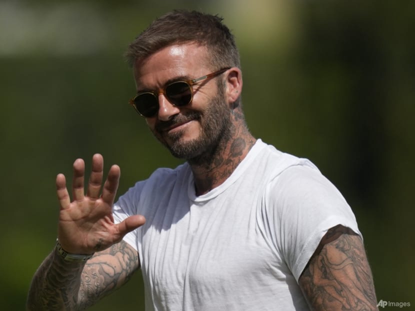 David Beckham accused of playing victim by former model Rebecca Loos ...