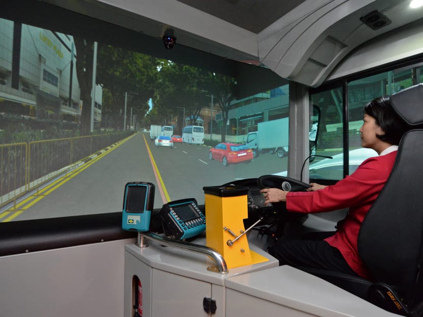 New SMRT training centre lets bus drivers learn via life-size ...