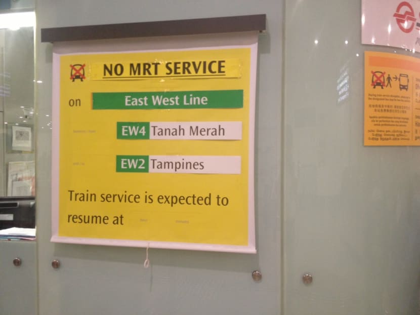 Gallery: SMRT disruption: Train captain ‘bypassed signal point without ...