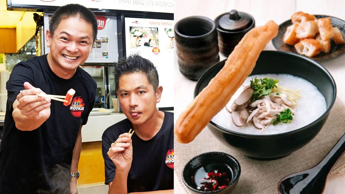 Chew Chor Meng And Dennis Chew Open Porridge Stall Called ‘Zhou Chu Ming’ - TODAY
