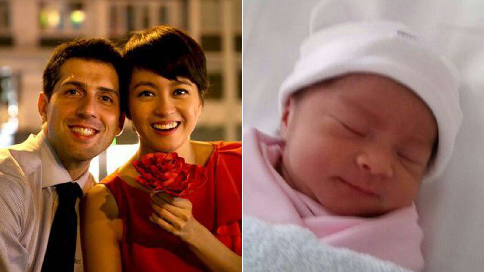 Gigi Leung gives birth to baby girl - 8days