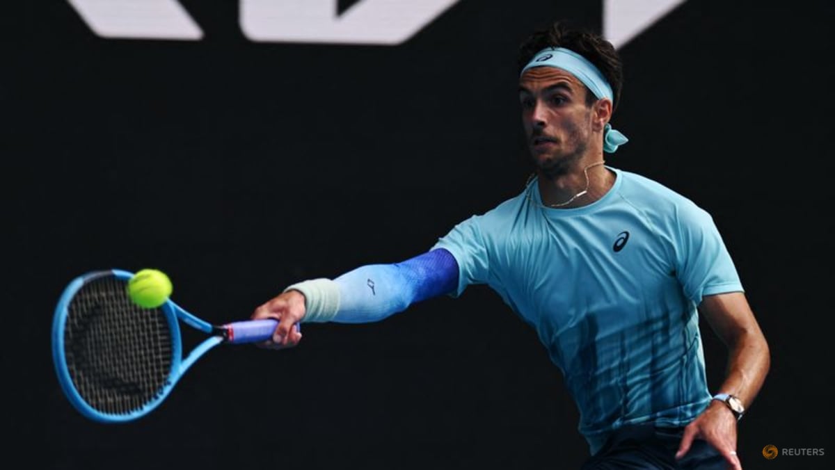 Heartbroken Musetti lost for words after injury ends Australian Open ...