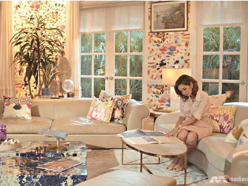 The Singapore-based interior designer who doesn’t shy from colour or ...