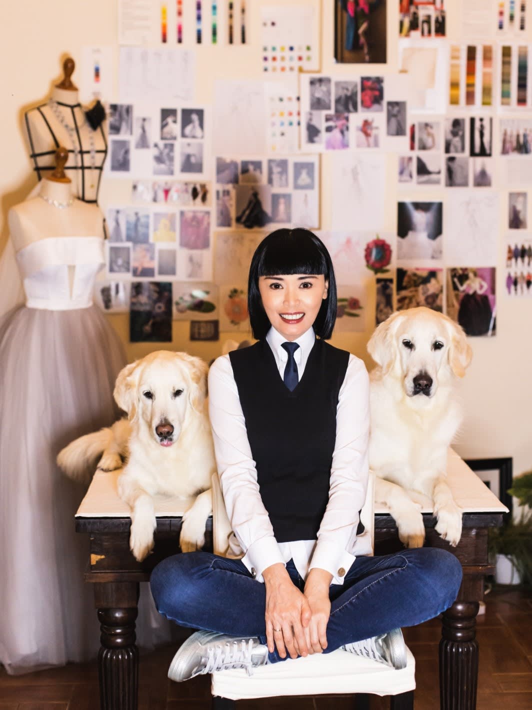 The story behind Hong Huifang’s Singapore-inspired dress at the Golden ...