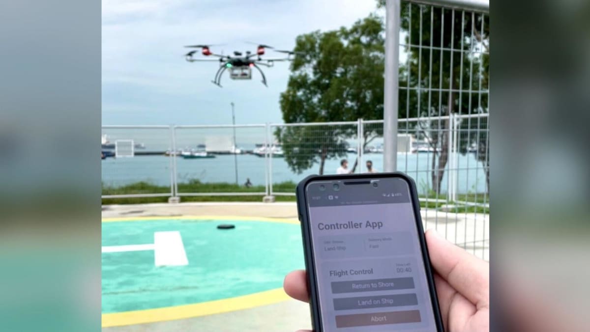 ST Engineering announces consortium to use unmanned aircraft for shore ...