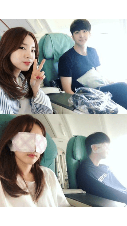 Sandara Park Shows Sibling Love While Traveling with Brother Thunder ...