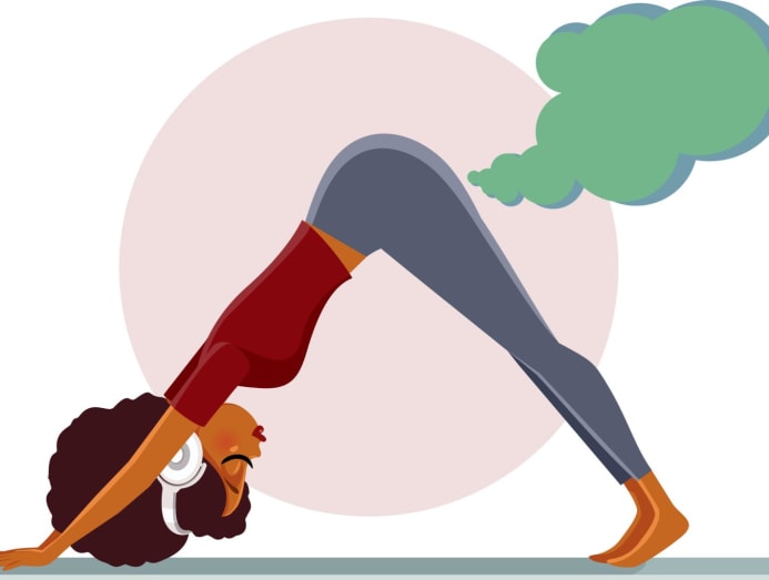 yoga pose for flatulence