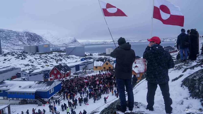 Trump threatens Europe with tariffs over Greenland as protesters rally ...