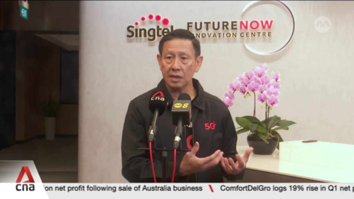 Singtel unveils 5G+ network upgrade - CNA