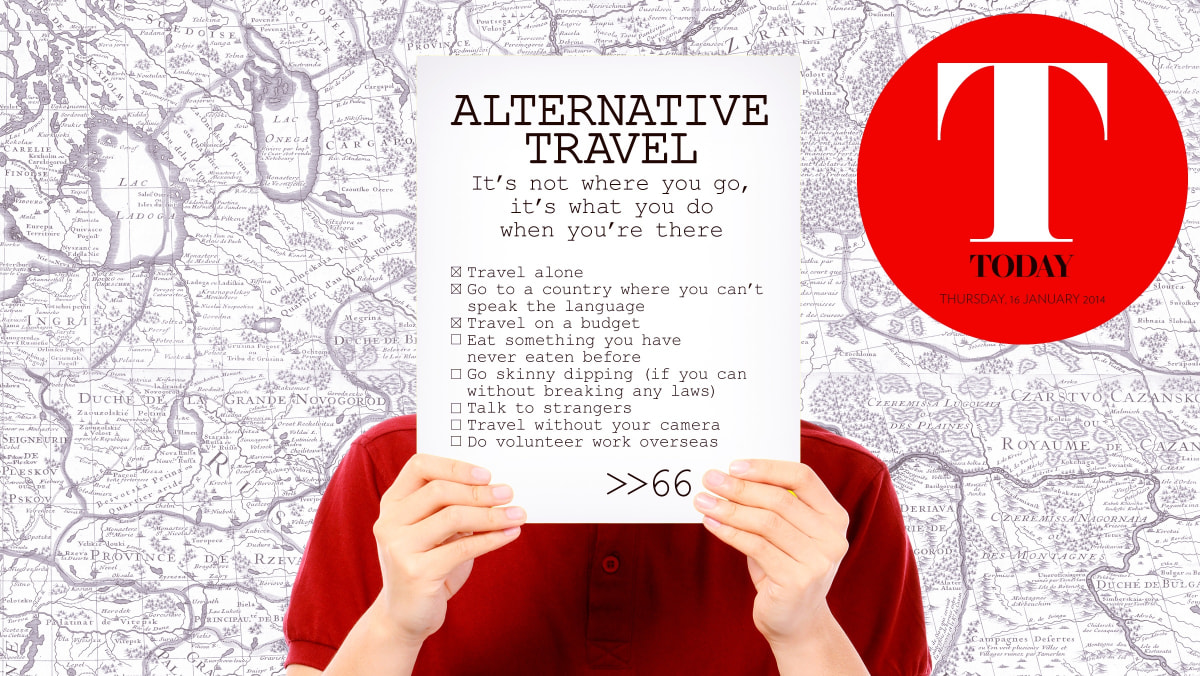 The alternative travel bucket list - TODAY