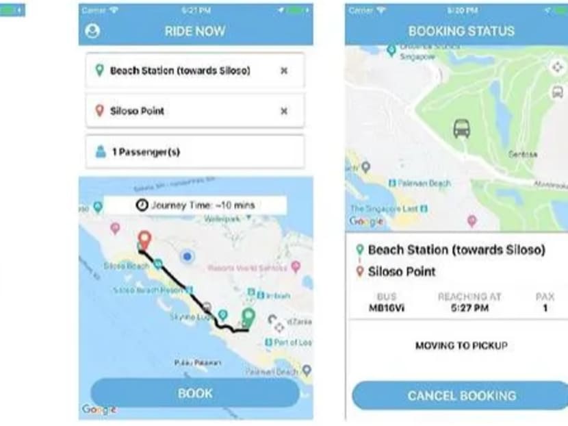 Singapore’s first on-demand driverless shuttle buses to ferry ...
