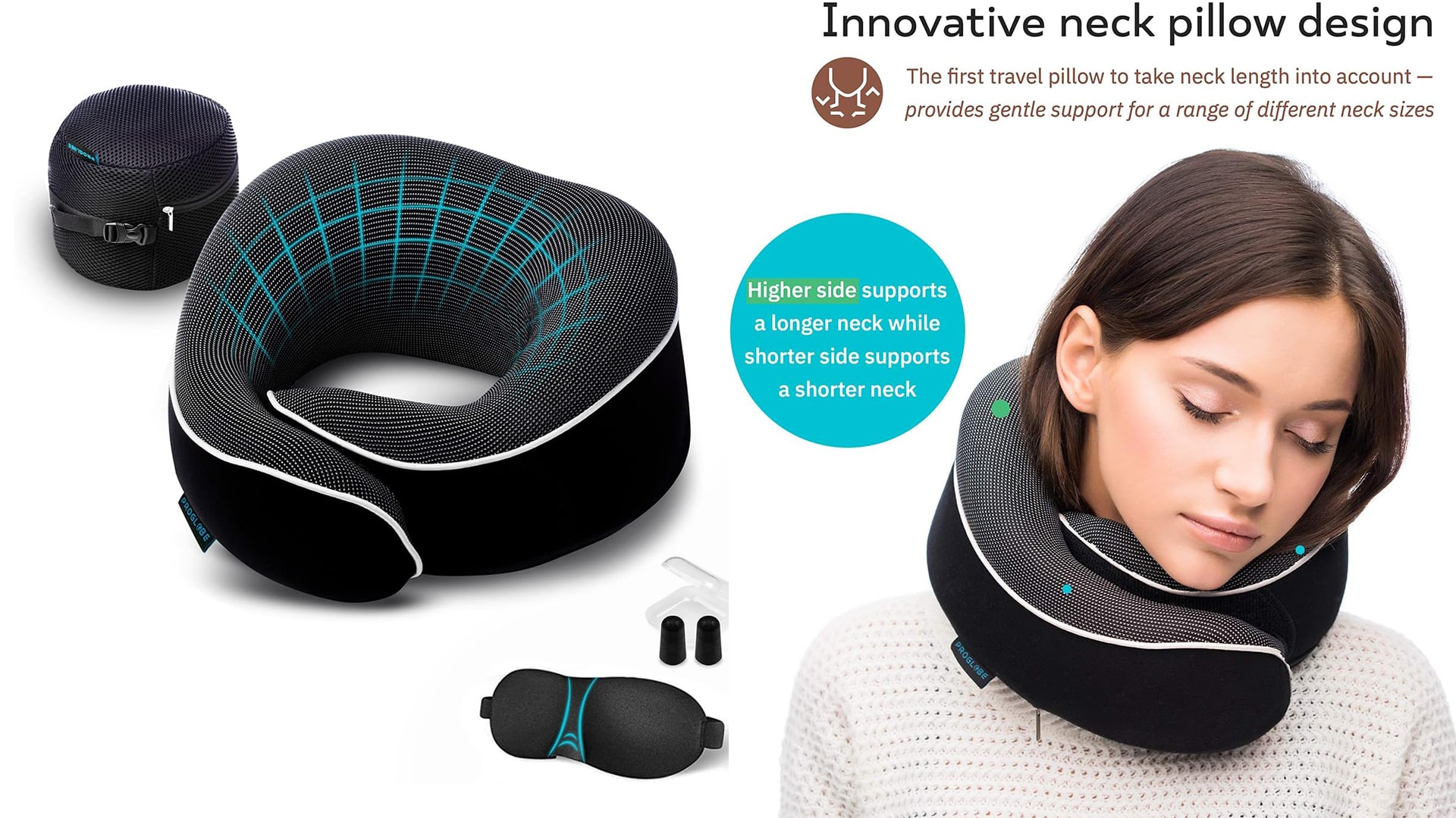 I Tried This Travel Pillow That Looks Like A Neck Brace & Slept So Much ...