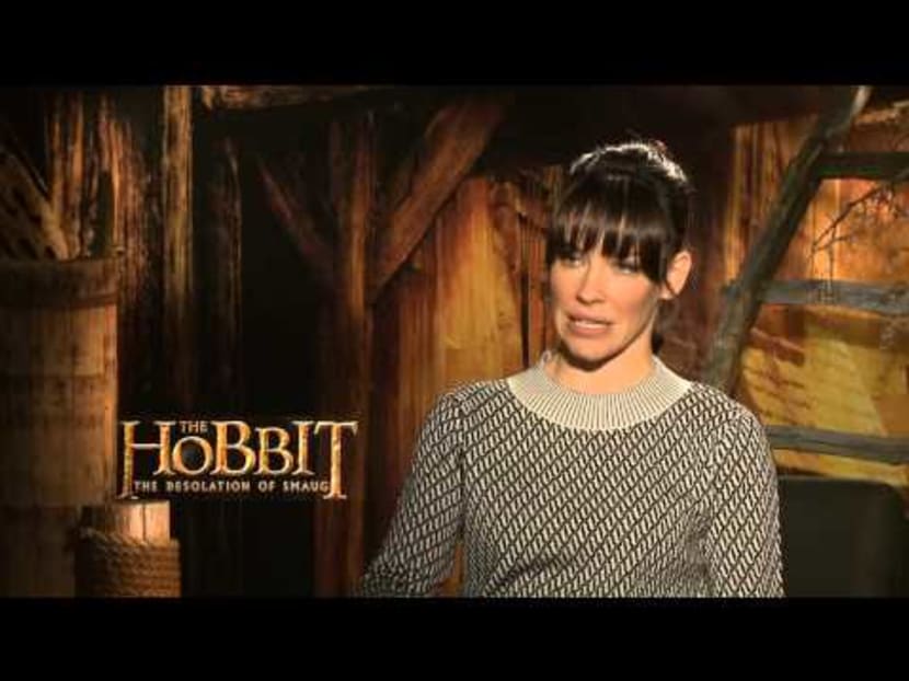 sigrid the hobbit the desolation of smaug played by