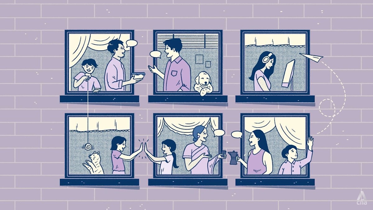 Good neighbours: A friendly wave each morning makes for a better day - CNA
