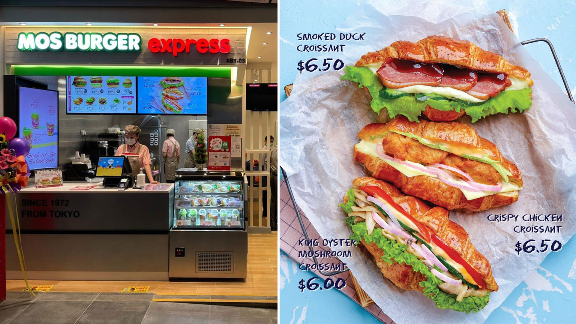 Mos Burger Opens First Express Outlet Today With $6.50 Smoked Duck ...