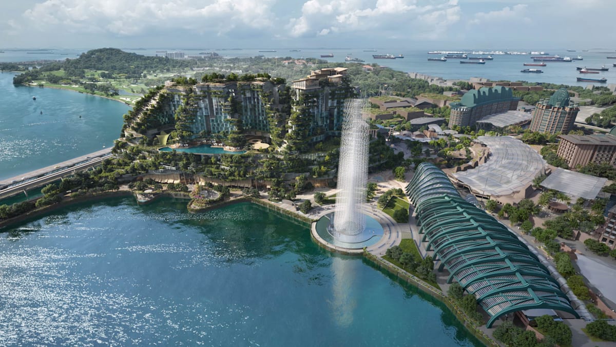RWS waterfront development set to open by 2030; to feature 88m-tall ...