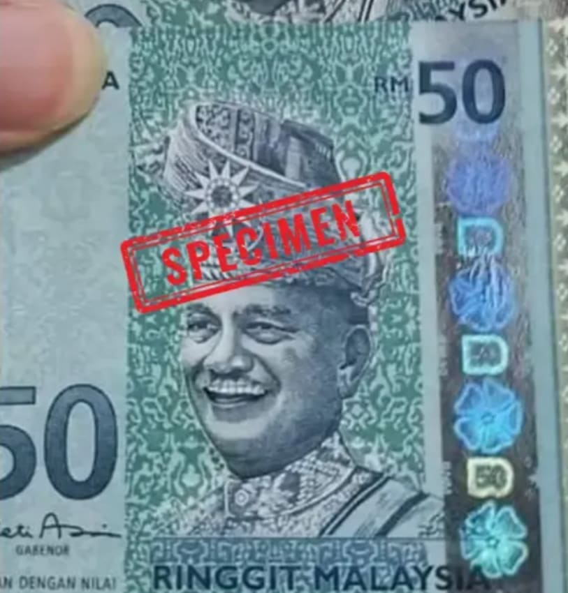 Woman Warns Netizens About Fake M’sian 50 Ringgit Note With Smiling ...