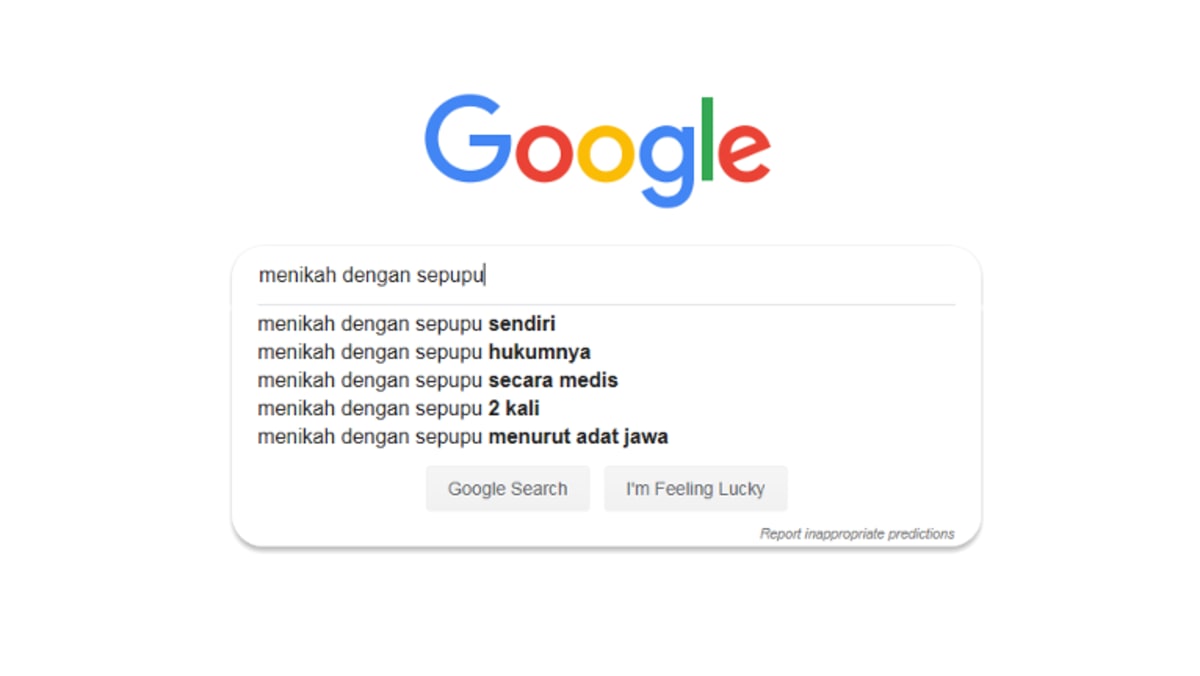 Carian 'kahwin sepupu' di Google meningkat pada Aidilfitri - BERITA ...