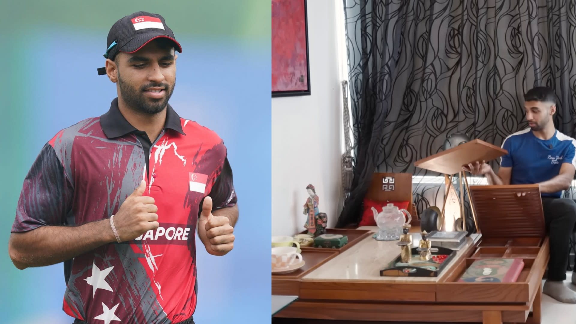 S'pore National Cricket Player Avi Dixit Gives a Tour of His Chinese ...