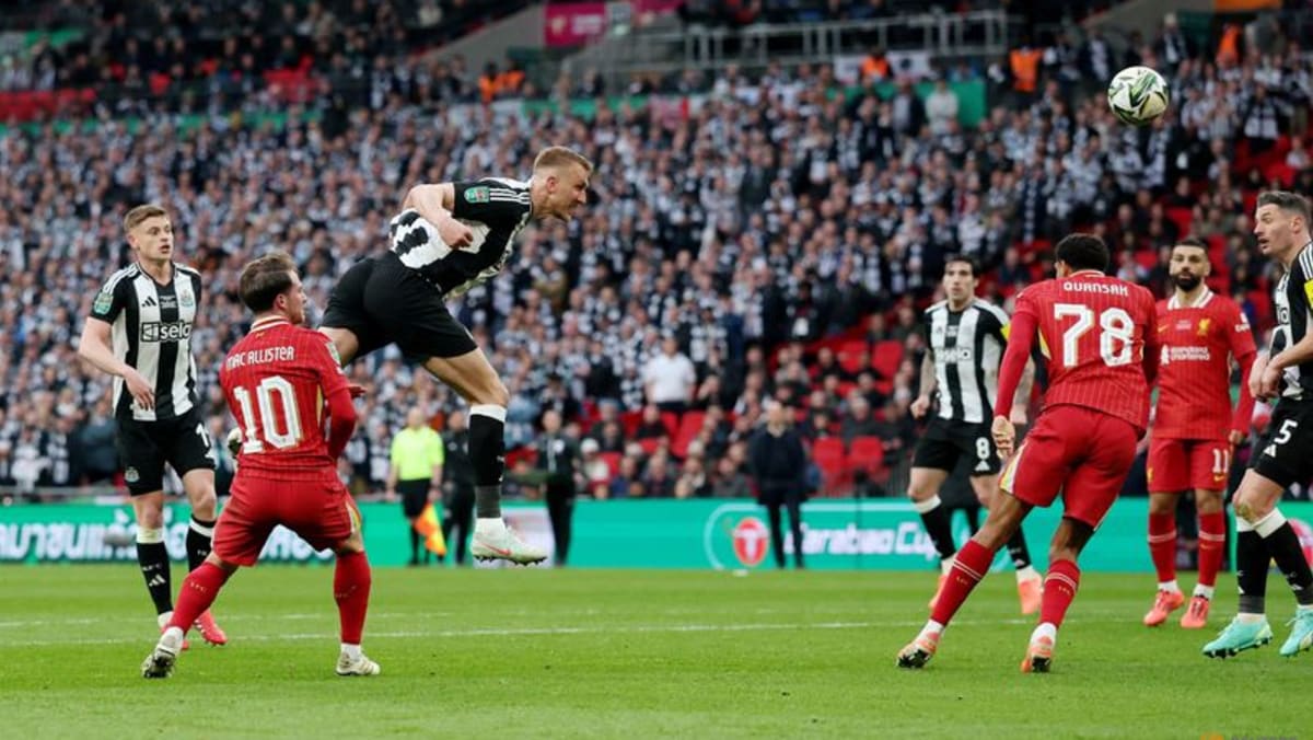 Newcastle end trophy drought with League Cup final win over Liverpool - CNA