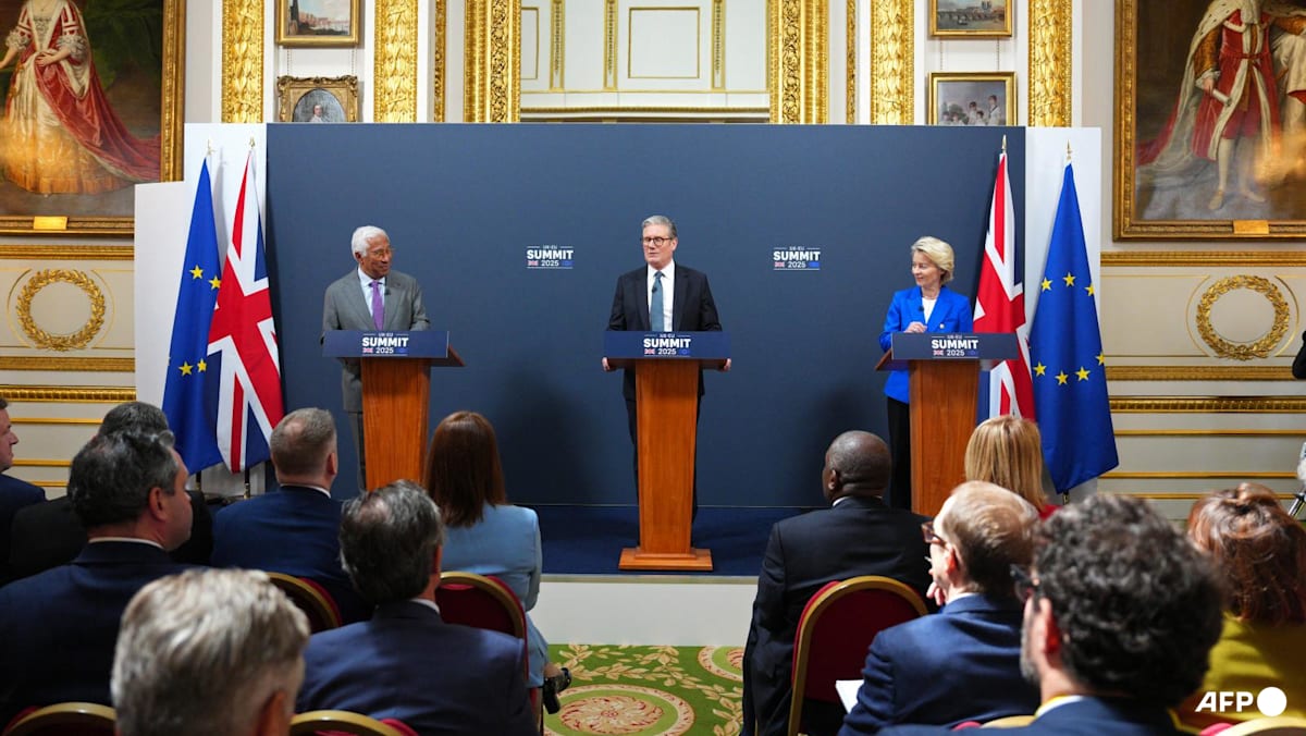 UK strikes EU trade and defence reset in 'new era' for relations - CNA
