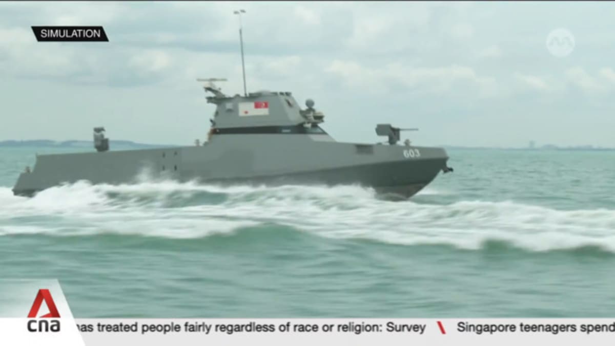 Singapore navy deploys unmanned vessels to carry out patrol operations ...