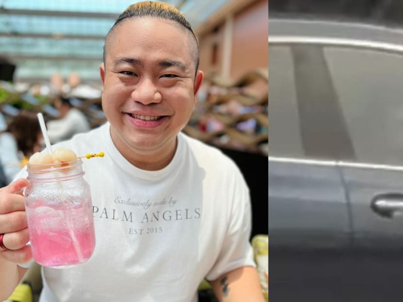 Class 95 DJ Justin Ang shown middle finger by another driver on the ...