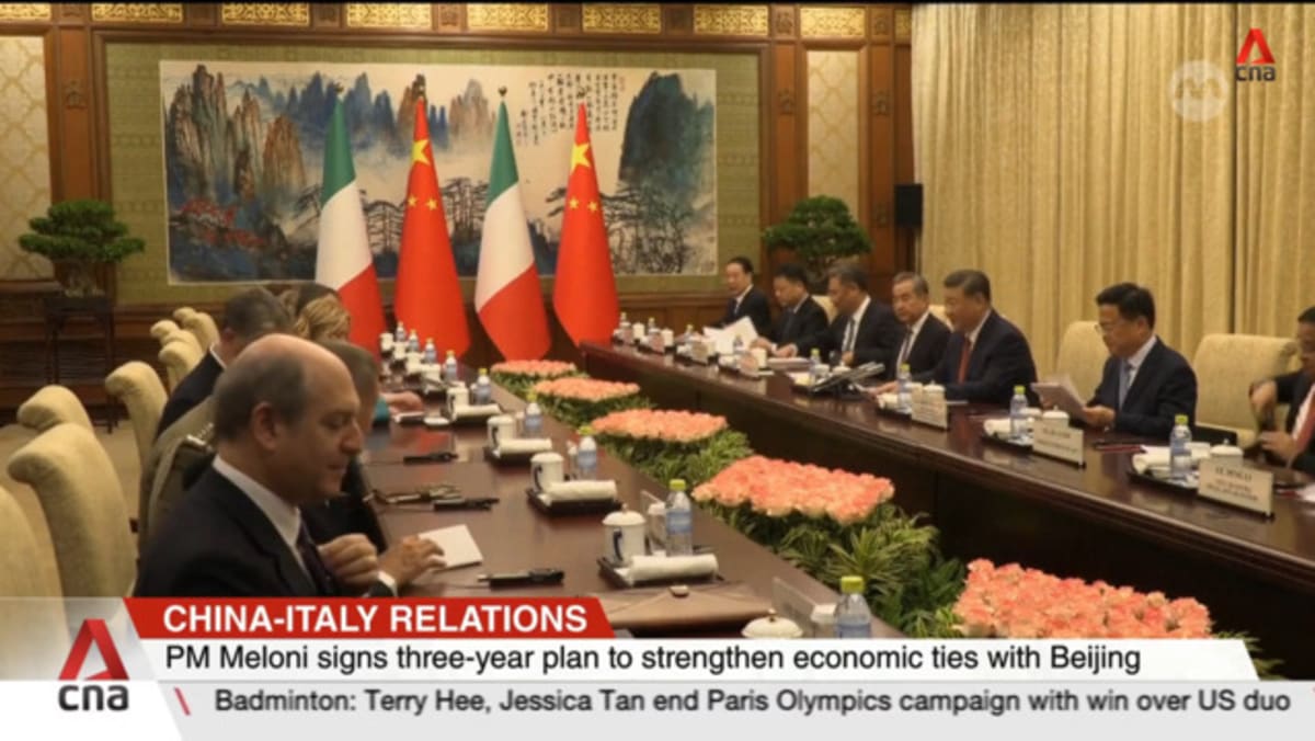Italian PM Meloni hails China as crucial player in managing global ...