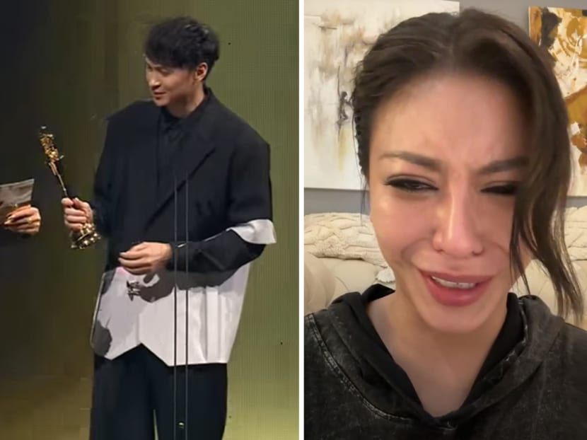 Taiwanese singer Eve Ai in tears after announcing wrong winner at ...