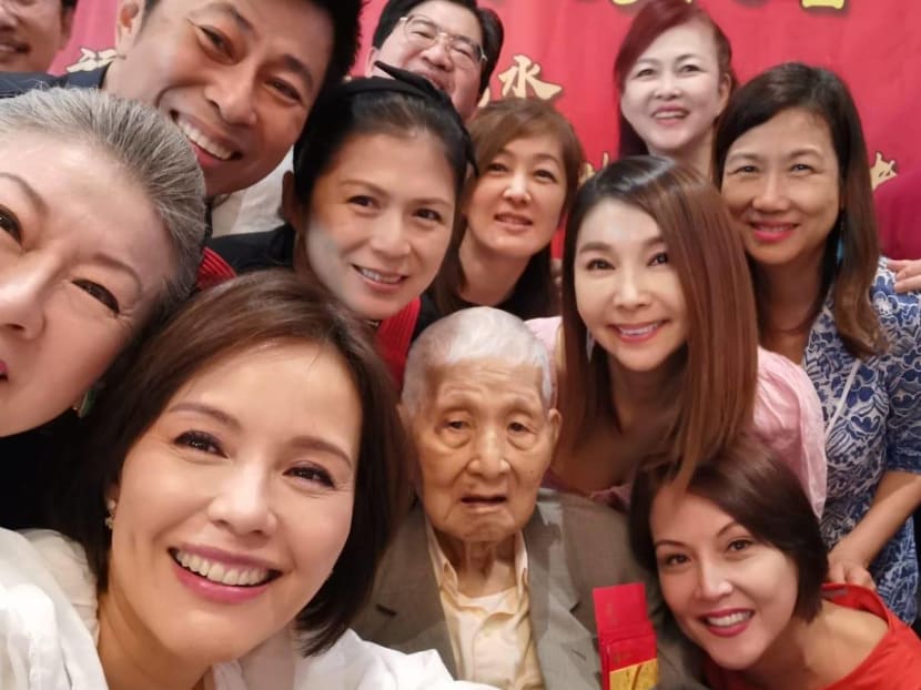 Retired Ch 8 Actor Bai Yan Didn't Want Presents For His 100th Birthday ...
