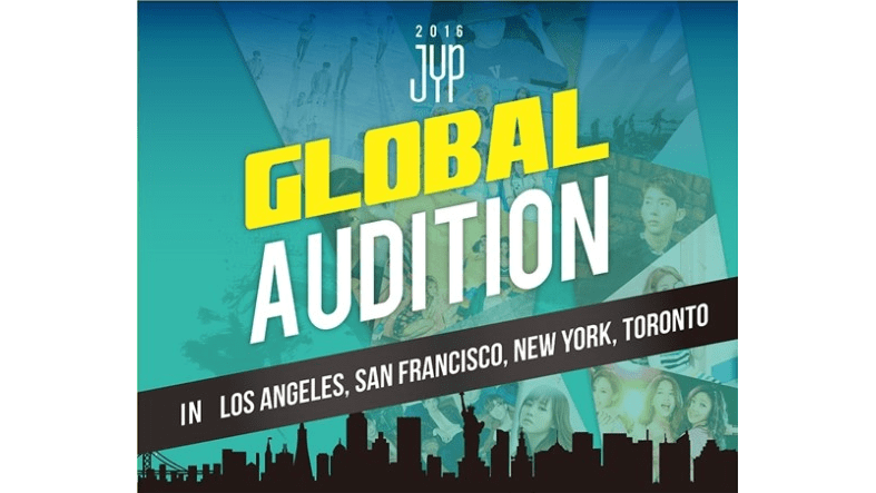 JYP to Hold Global Auditions in the US and Canada - 8days