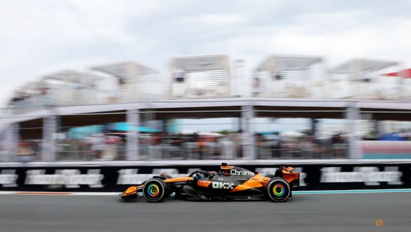 Piastri completes hat-trick of wins to stretch F1 lead - CNA