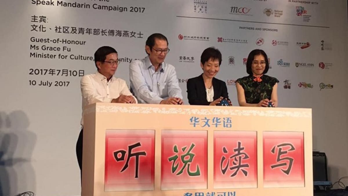 Speak Mandarin Campaign apologises for using wrong Chinese character in ...