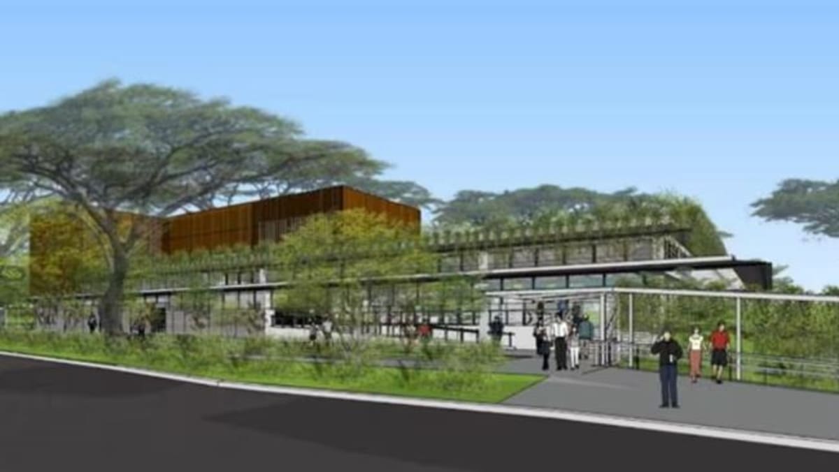 Kerja binaan di Clementi bagi stesen MRT Maju Laluan CRL bermula pada ...