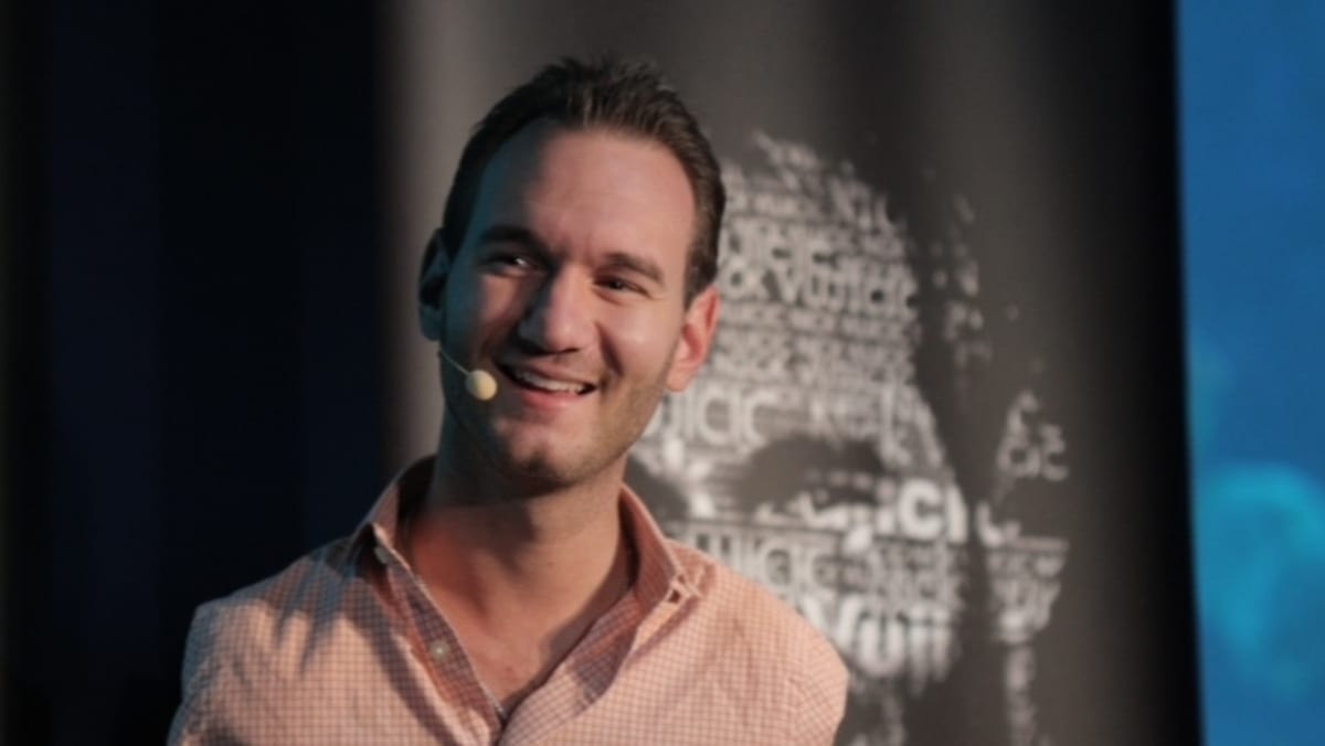 Nick Vujicic spreads message of hope in Singapore - TODAY