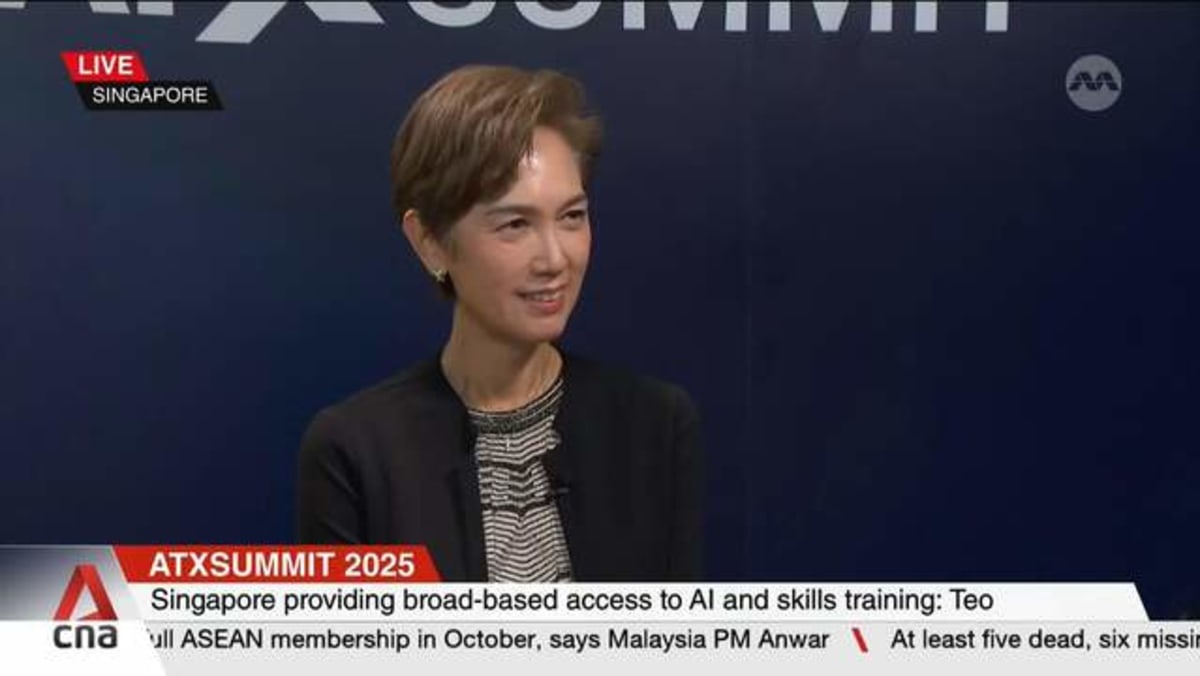 Interview with Josephine Teo at ATxSummit - CNA