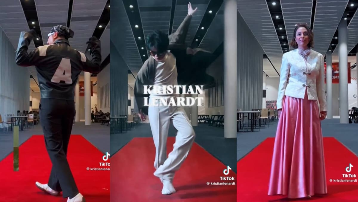 Republic Poly alum turns lecturers into runway models in cool red ...
