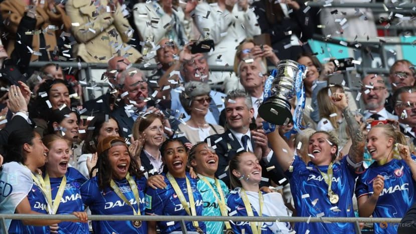 Chelsea complete treble with 3-0 win over Manchester United - CNA