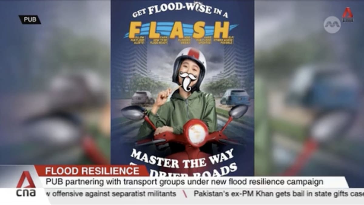 PUB launches new campaign to help Singaporeans be 'flood ready' - CNA