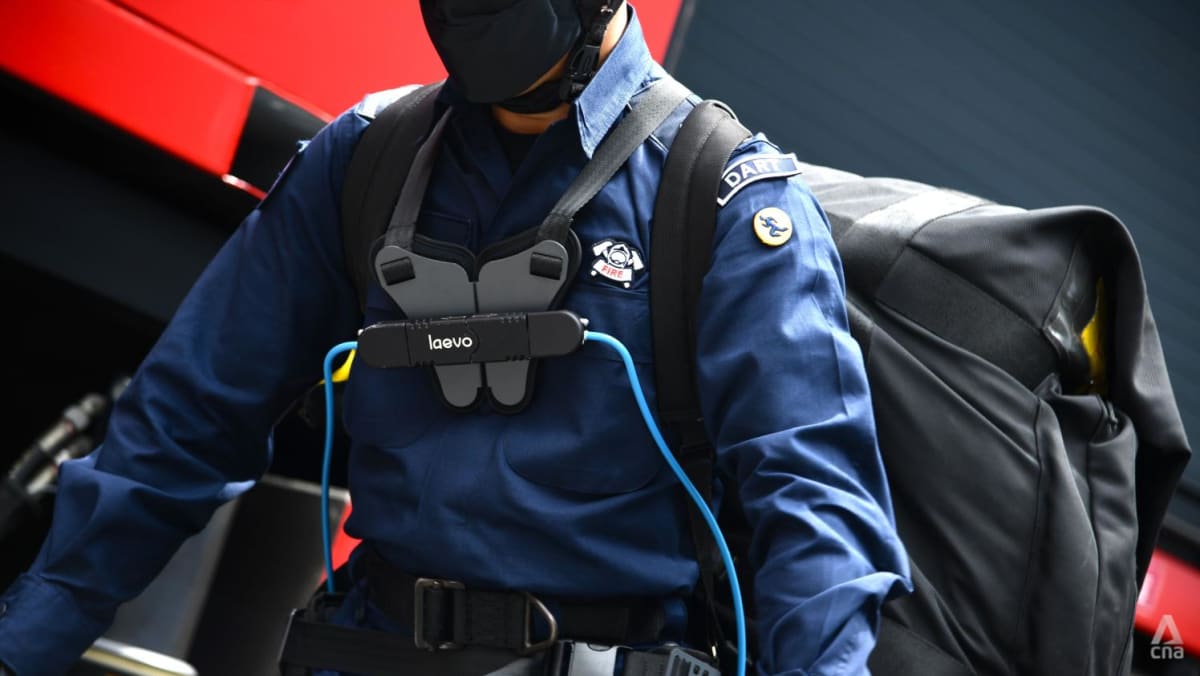SCDF emergency medical responders to trial suit that relieves lower ...