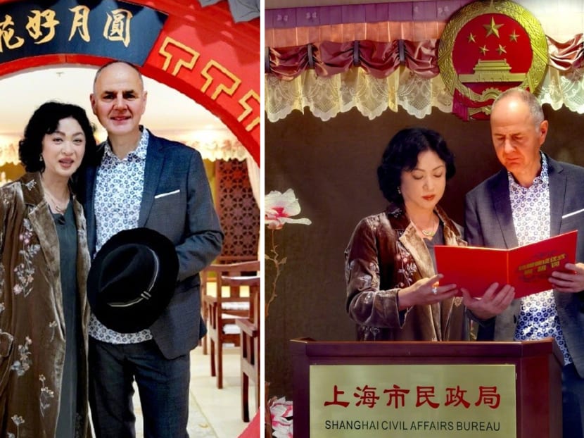 Chinese host Jin Xing remarries German ex-husband 18 years after they ...