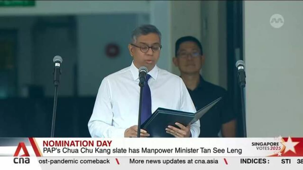 GE2025 Nomination Day: PAP and PAR speeches for Queenstown SMC - CNA
