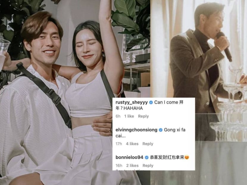 James Seah Celebrates First Wedding Anniversary; His Single Colleagues ...