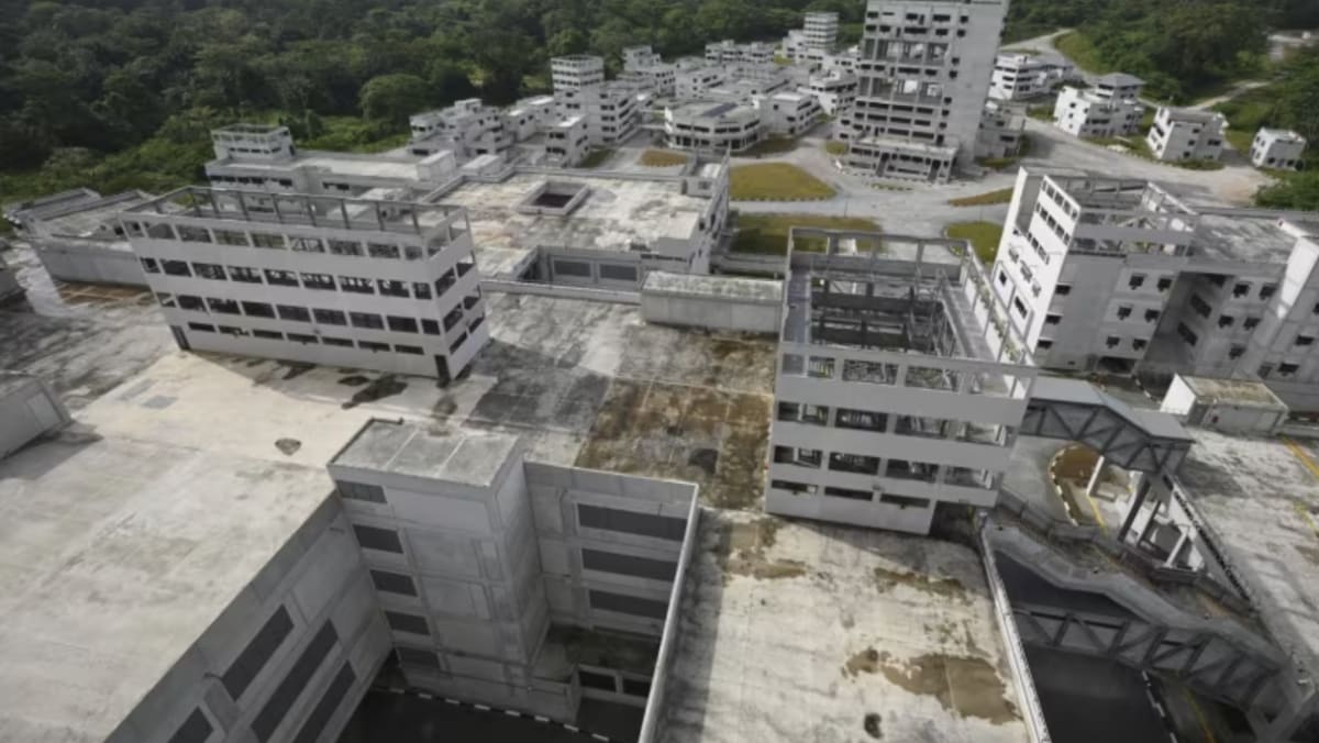 SAFTI City: Bangunan mirip bangunan HDB, 'kesan medan tempur' bantu ...