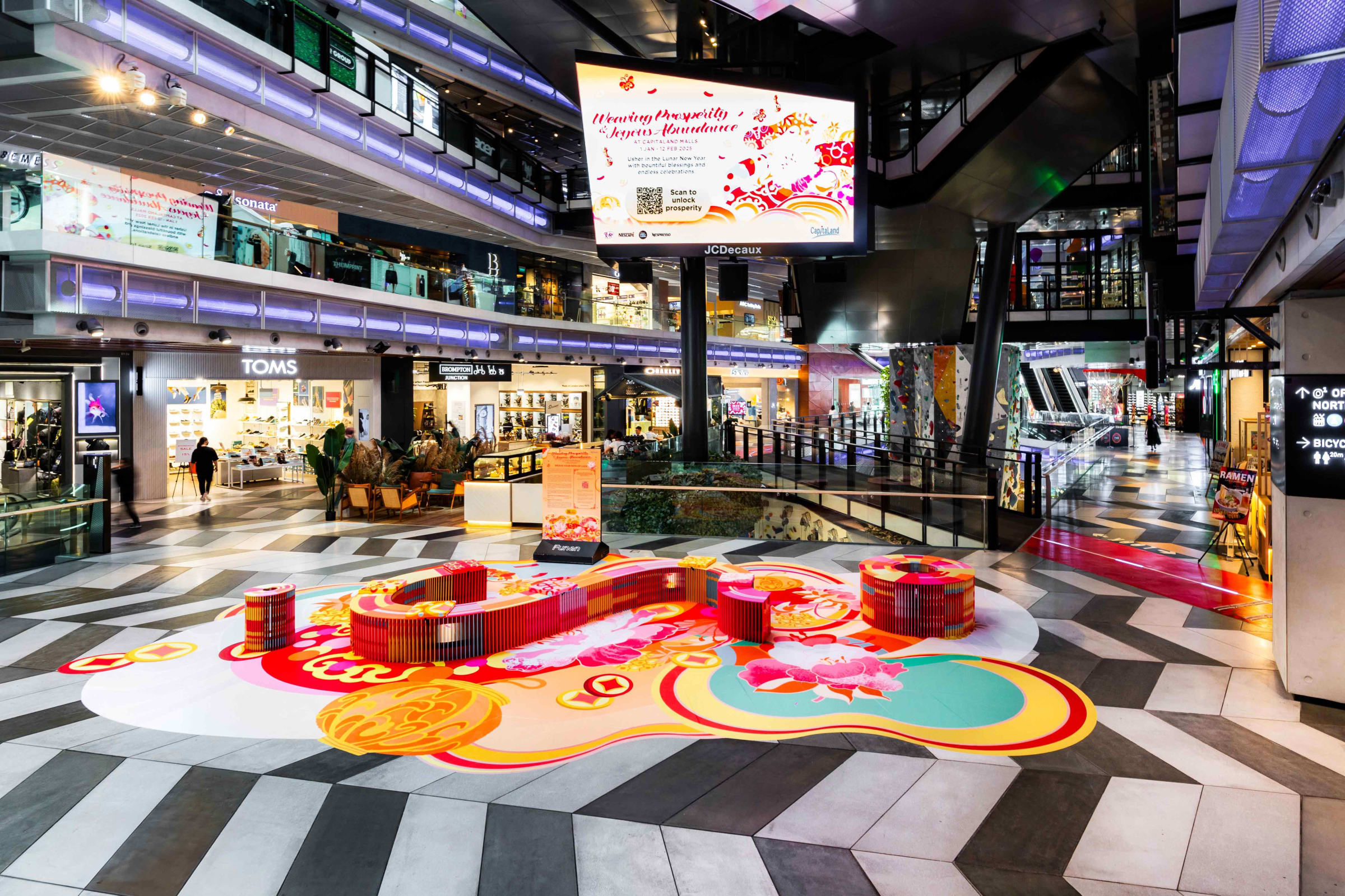 Slither Into CNY With Ssspectacular 15m-Long Ang Pow Snake Installation ...
