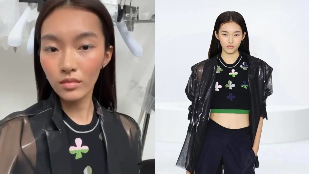 Mediacorp actress Ye Jia Yun, 21, just walked her first runway show at ...