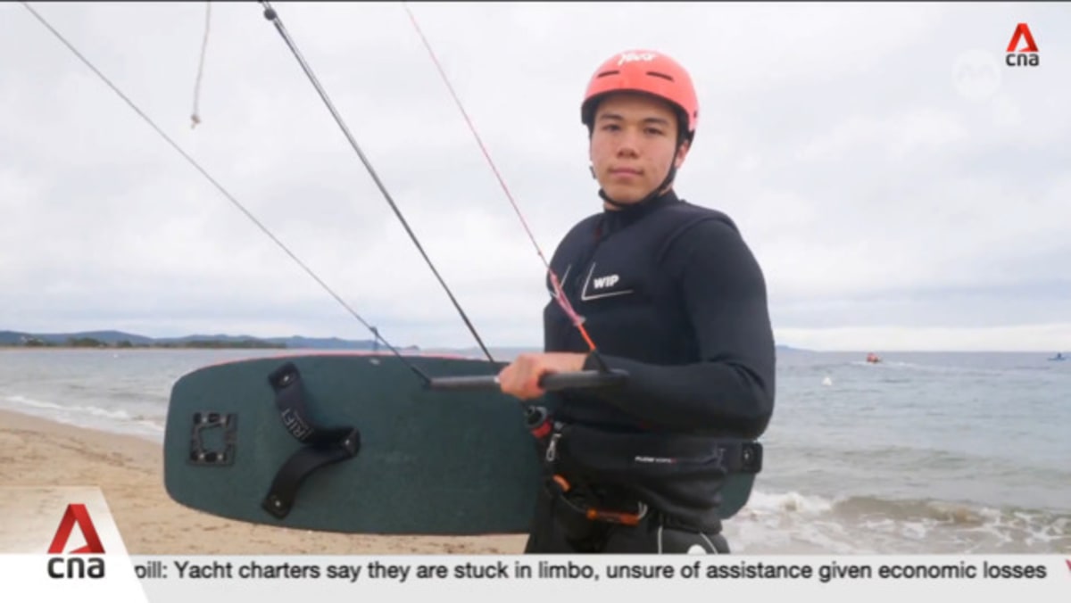 Singapore kitefoiler Max Maeder sticks to winning formula ahead of ...