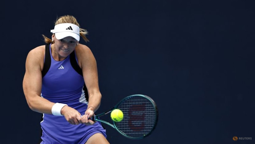 WTA roundup: Ashlyn Krueger, Belinda Bencic reach Abu Dhabi final - CNA