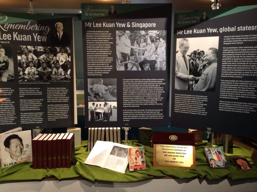 Raffles Institution pays tribute to Mr Lee Kuan Yew in special assembly ...